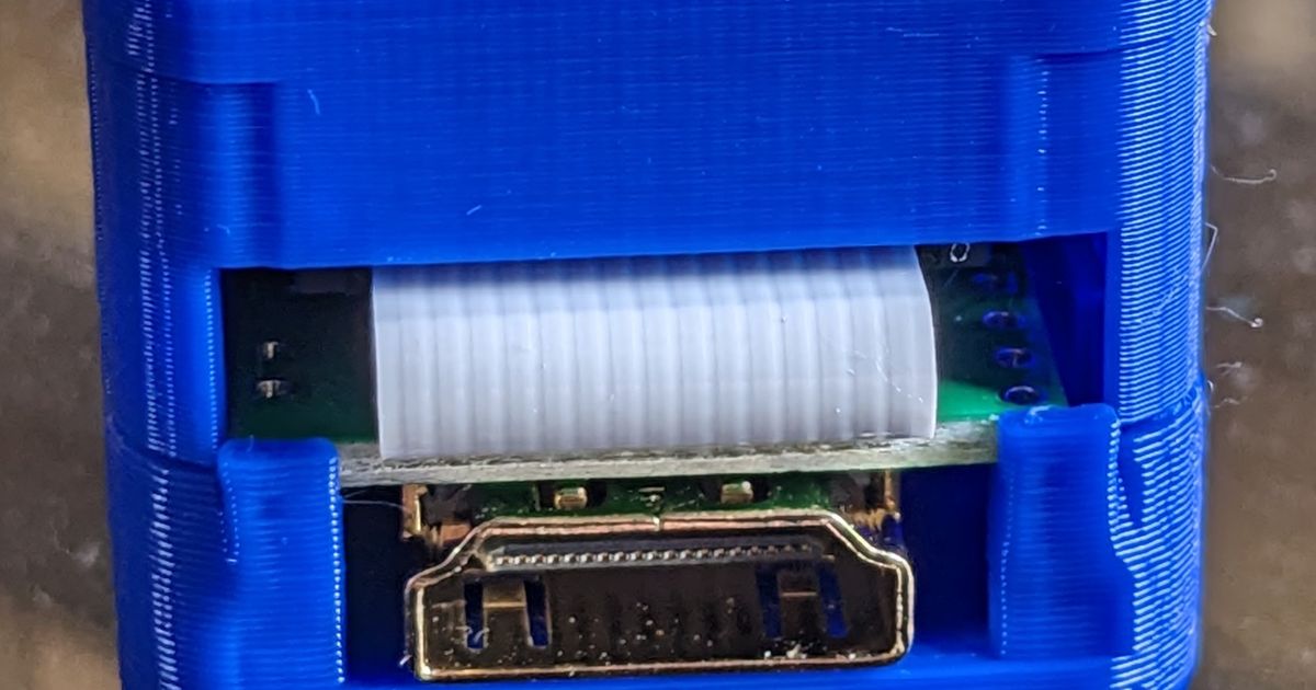 Raspberry Pi Camera Mount - Camera Module 3 WIDE + Arducam CSI to HDMI ...