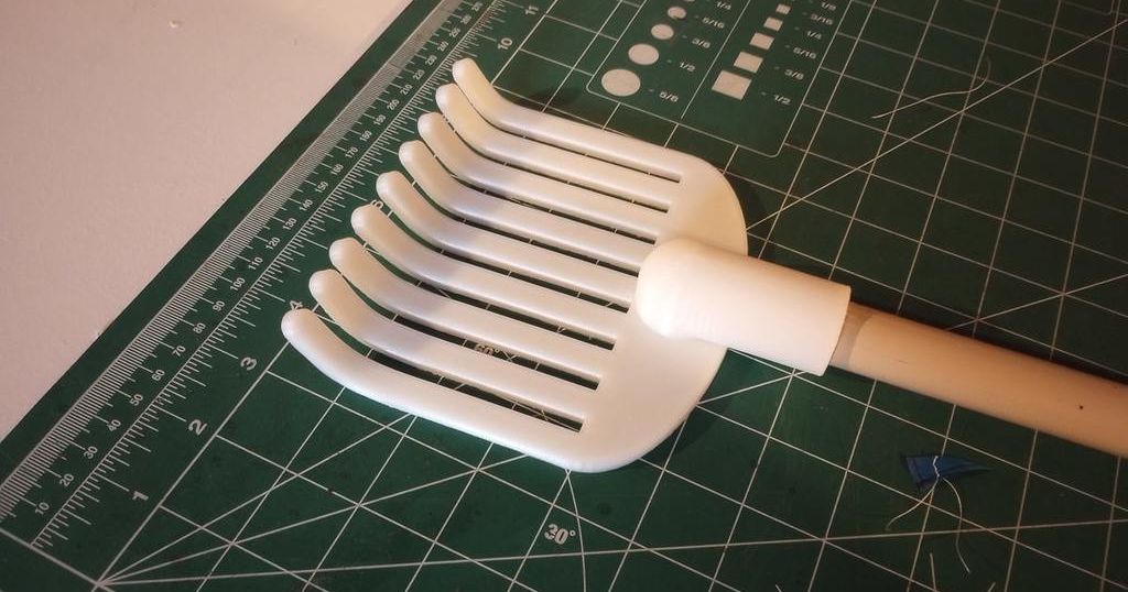 Pooper Scooper Rake by TeamOliva | Download free STL model | Printables.com