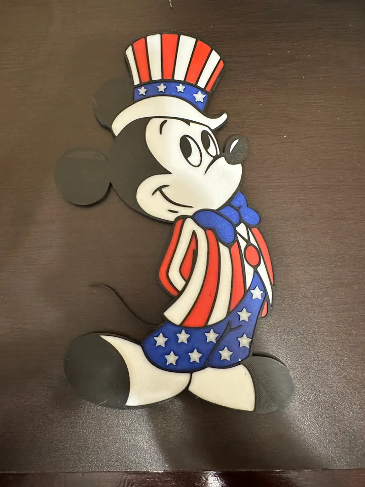 4th Of July Mickey Mouse
