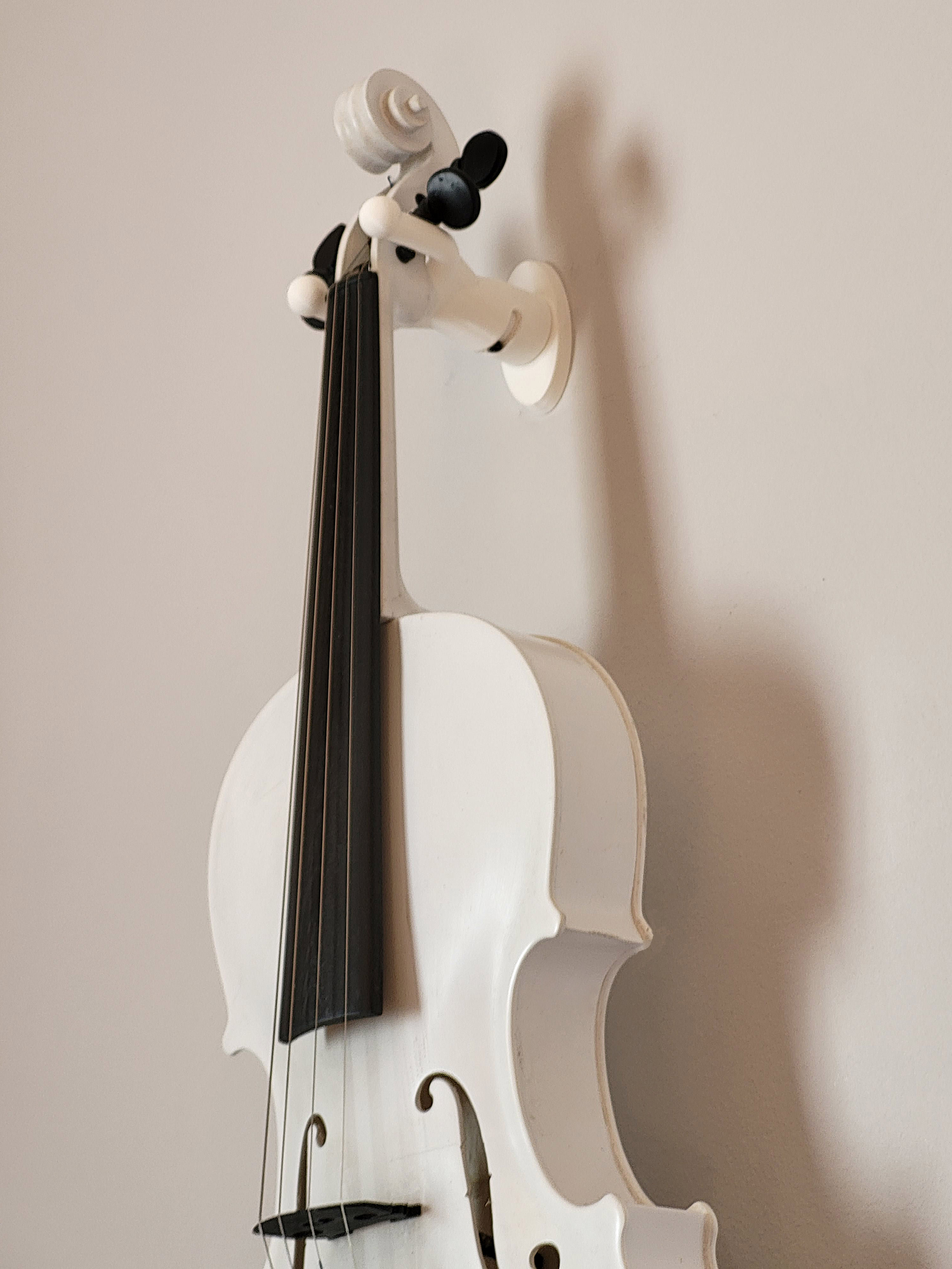 Self-Adjusting Violin Wall Hanger by jonnieZG | Download free STL model ...