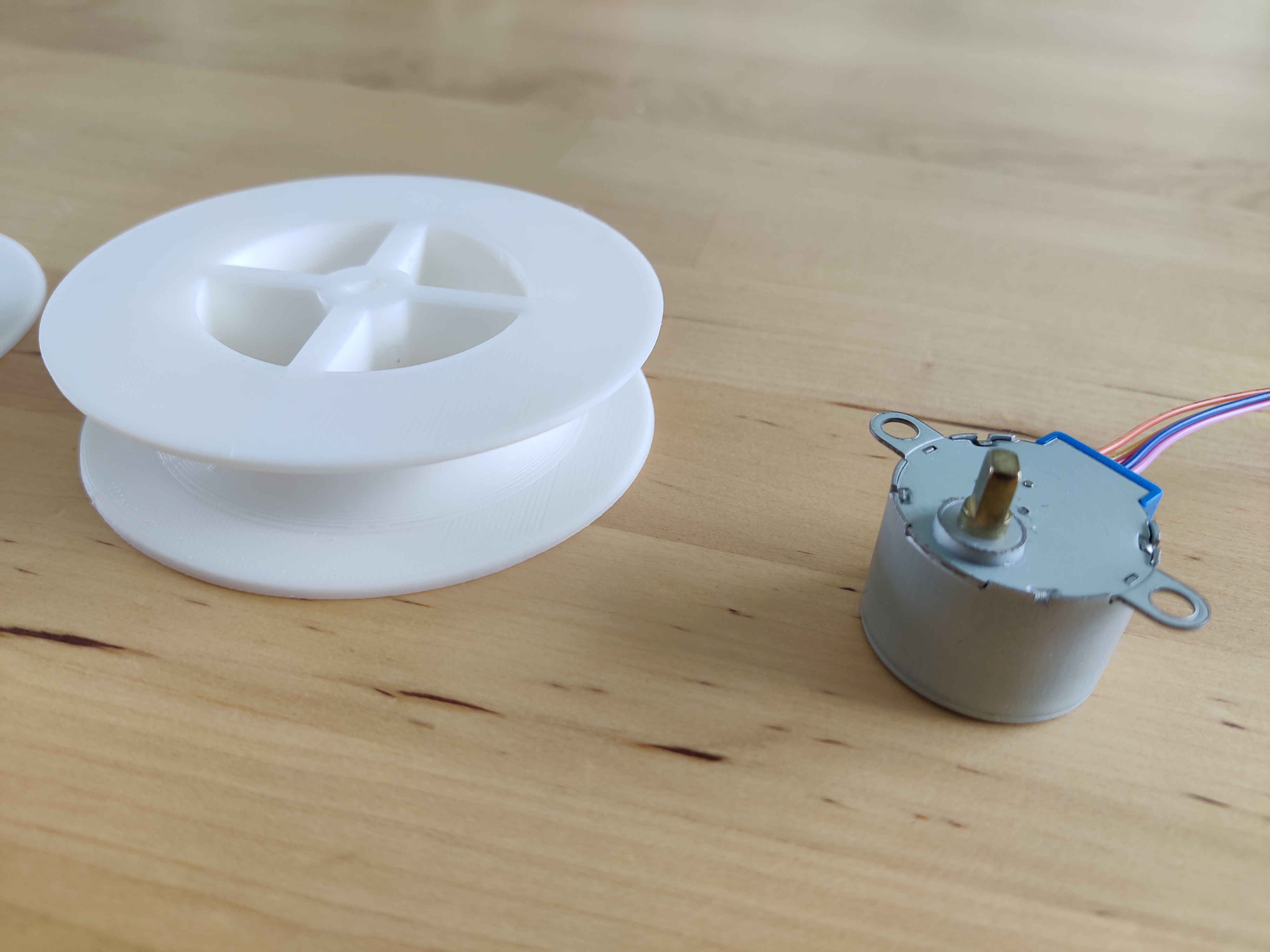 Pulley for step motor 28BYJ-48 by TheMagicUnicorn | Download free STL ...