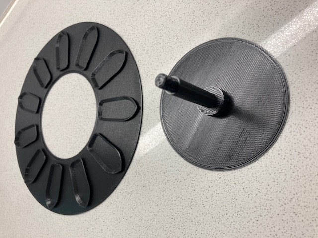 Benchy Upcycled Spool Display Carousel by StrandedOrg | Download free ...