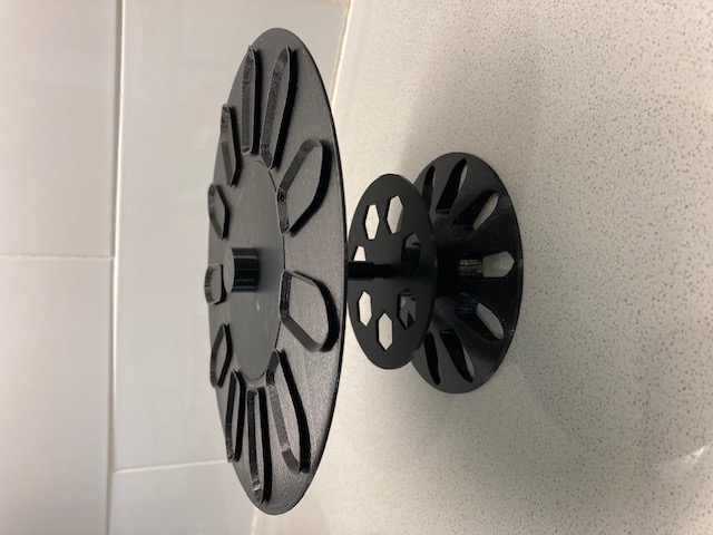 Benchy Upcycled Spool Display Carousel by StrandedOrg | Download free ...
