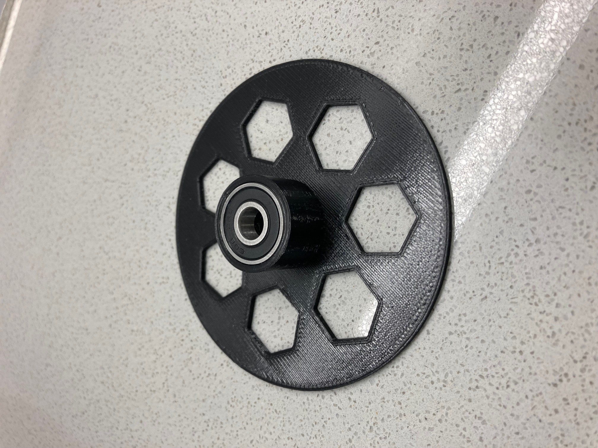 Benchy Upcycled Spool Display Carousel by StrandedOrg | Download free ...