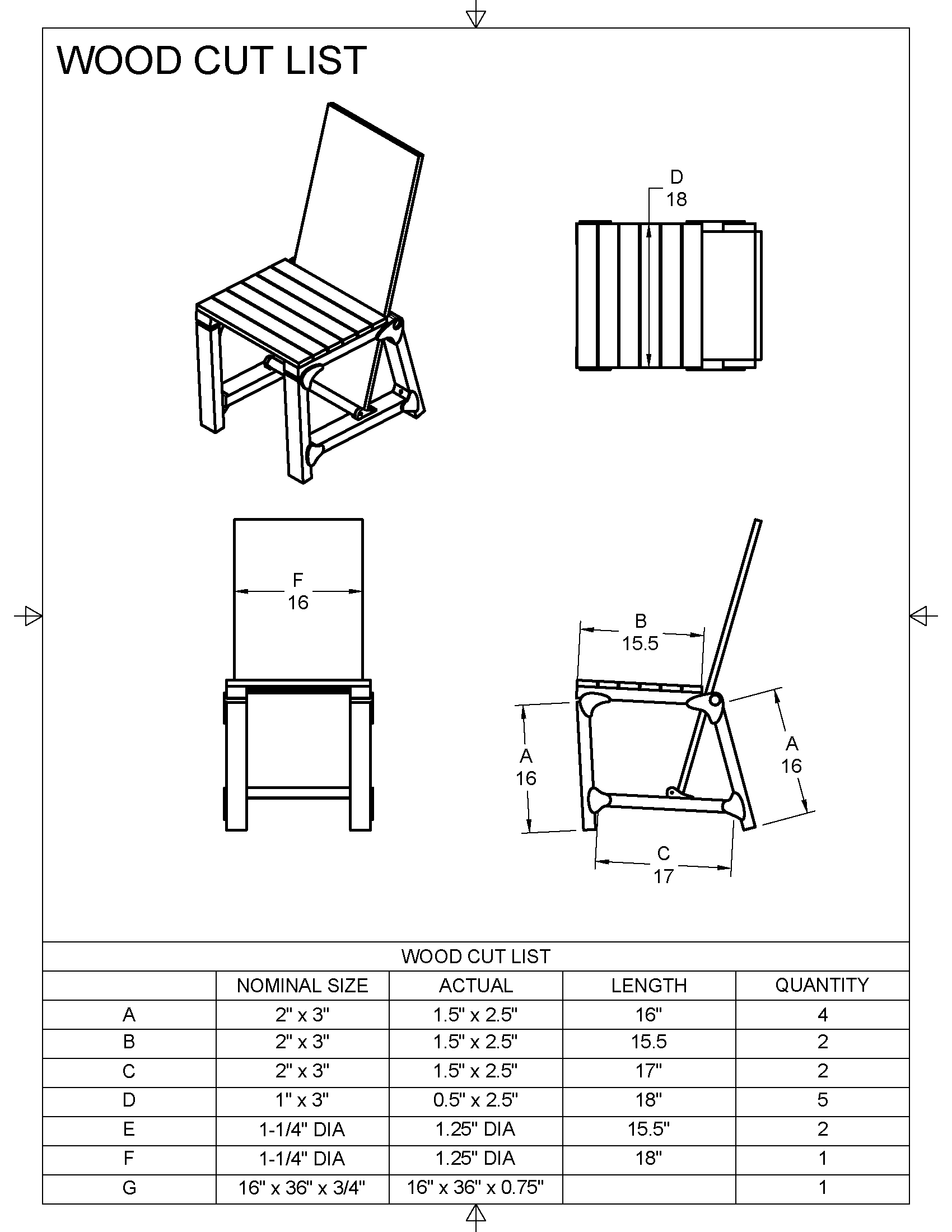 DIY Chair by corwinbg | Download free STL model | Printables.com