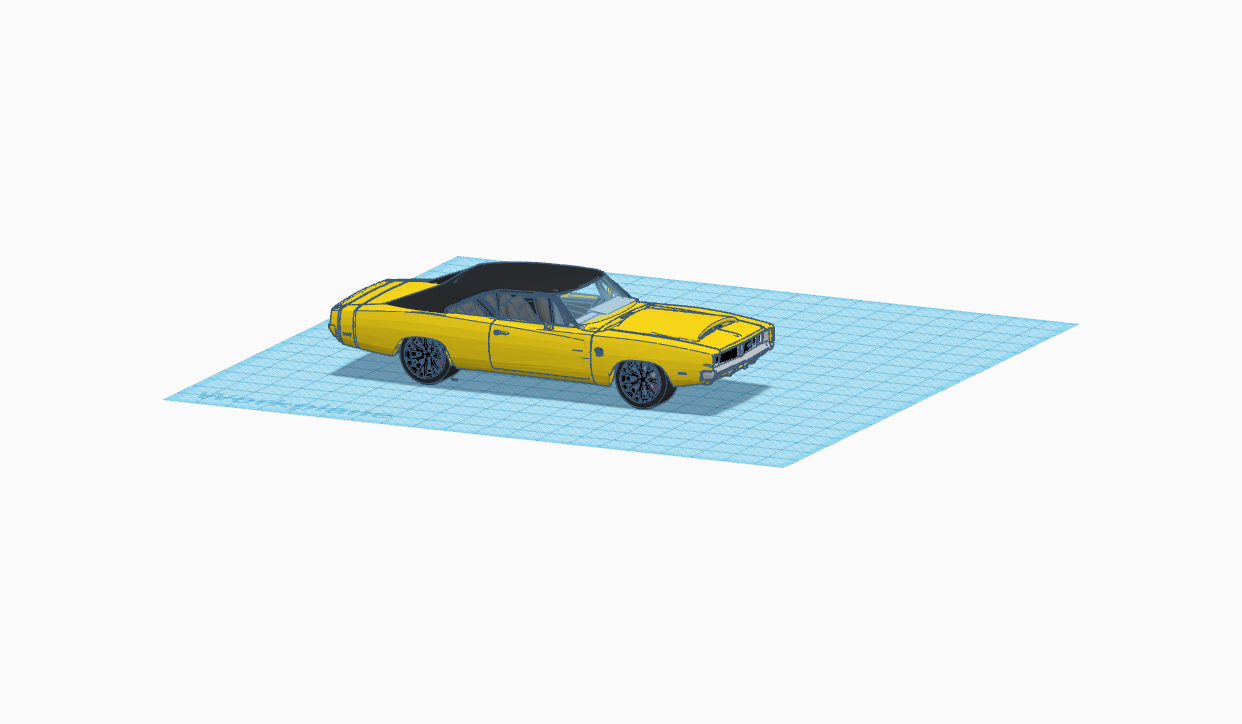 Dodge Charger Hellcat von Jaxon Kowalenko | Kostenloses STL-Modell ...