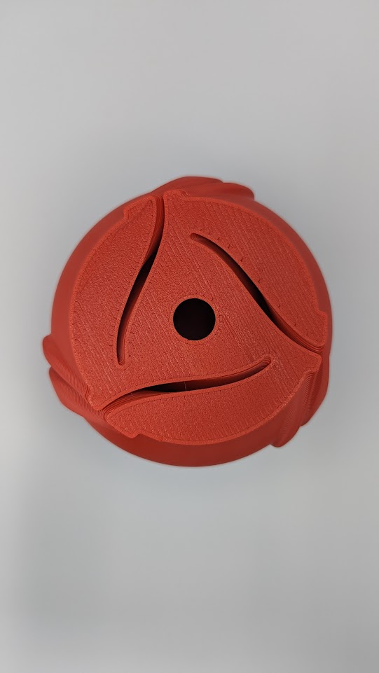 Retro Rose_45 RPM Adapter by fatboy1271 | Download free STL model ...