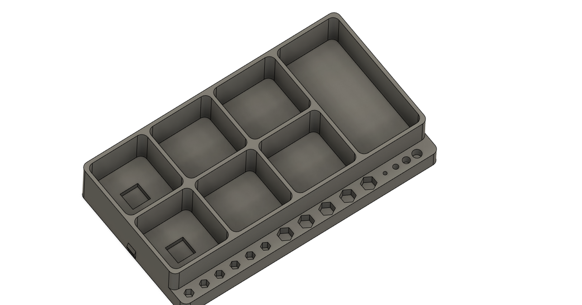 Screw Box with Bit Holders by Anibal Betancourt | Download free STL ...