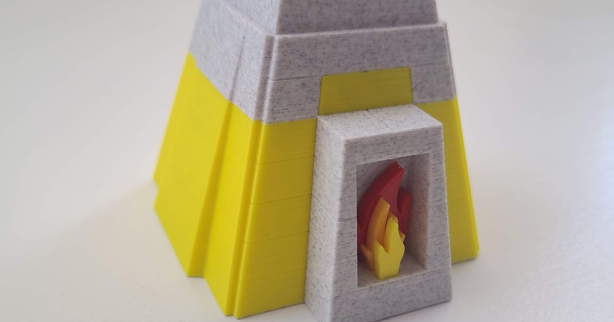 Factorio Building - Stone Furnace by Chase | Download free STL model ...