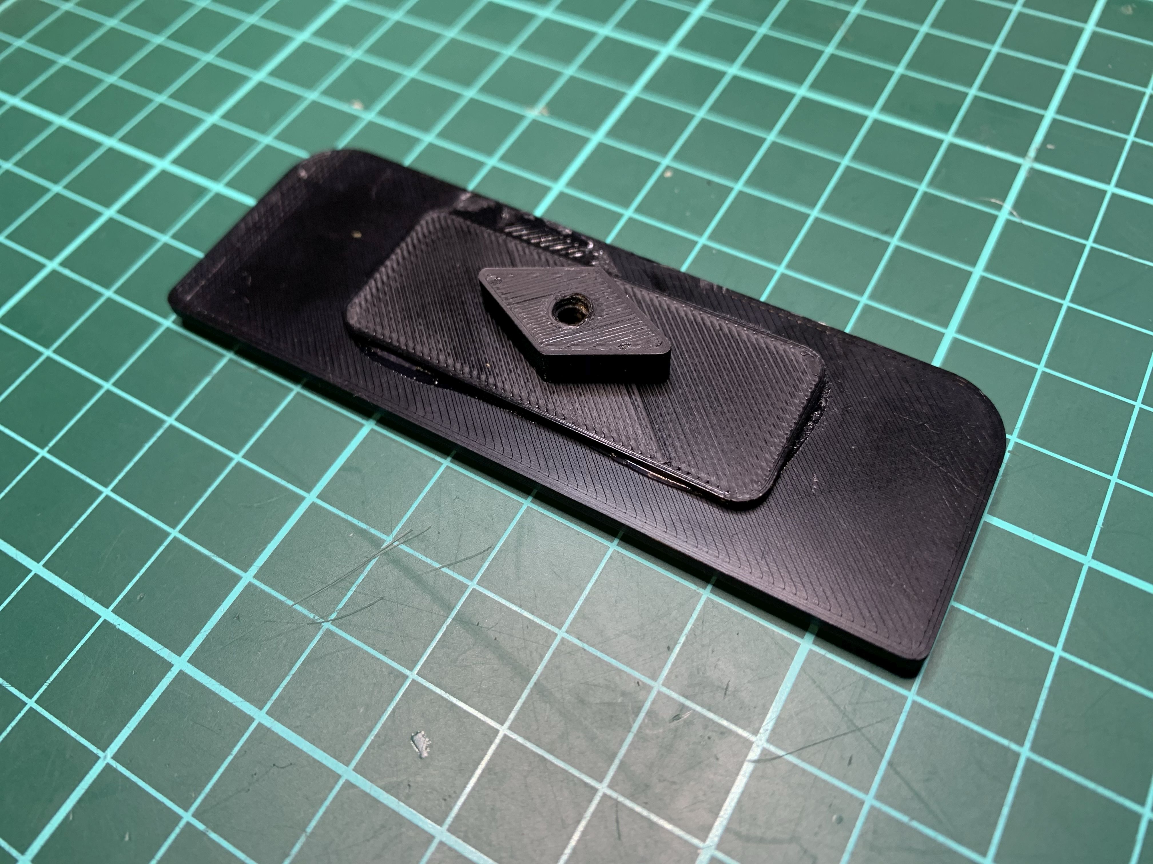 WRX Grill Badge Mount by Wiseone | Download free STL model | Printables.com