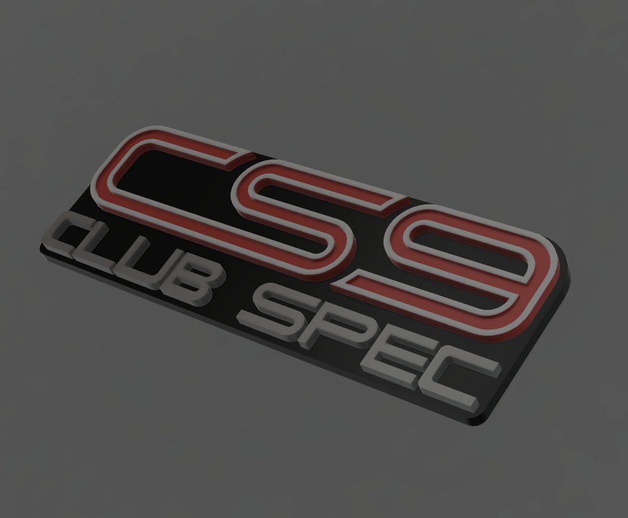 Subaru WRX CS9 Club Spec Badge par Wiseone | Téléchargez gratuitement ...