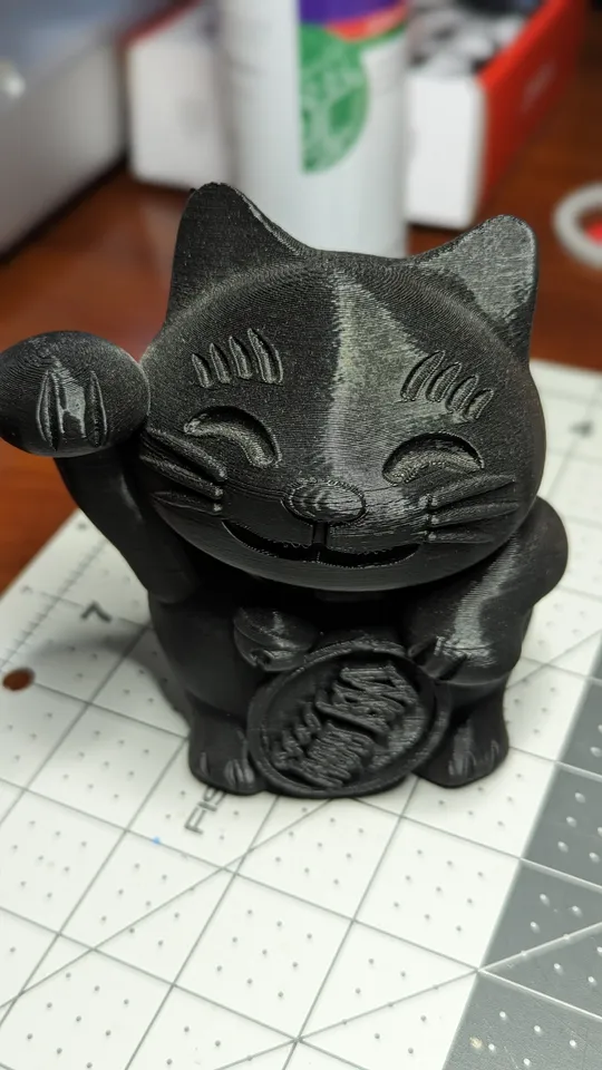 Happy Cat (Maneki Neko) by D3D Pro | Download free STL model ...