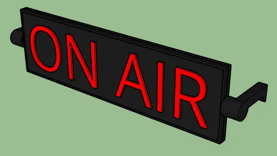 Rotatable on air, off air sign by The Fragile Retreat | Download free ...