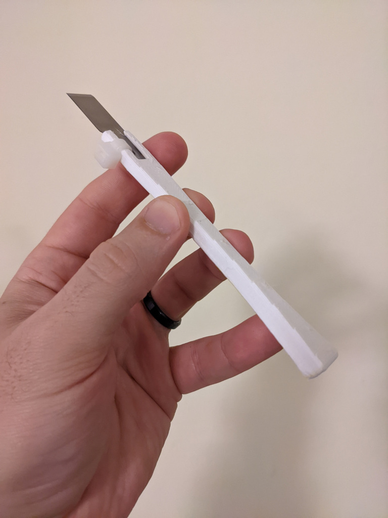 X-Acto #18 Chisel Blade Handle by engineererrant | Download free STL ...