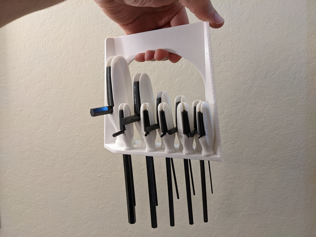 Stanley Workmaster Allen/Hex Wrench Handles v2 by engineererrant ...