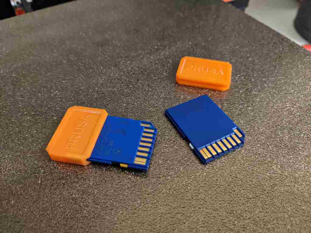 Prusa SD Card "Stopper" Fob by engineererrant | Download free STL model ...