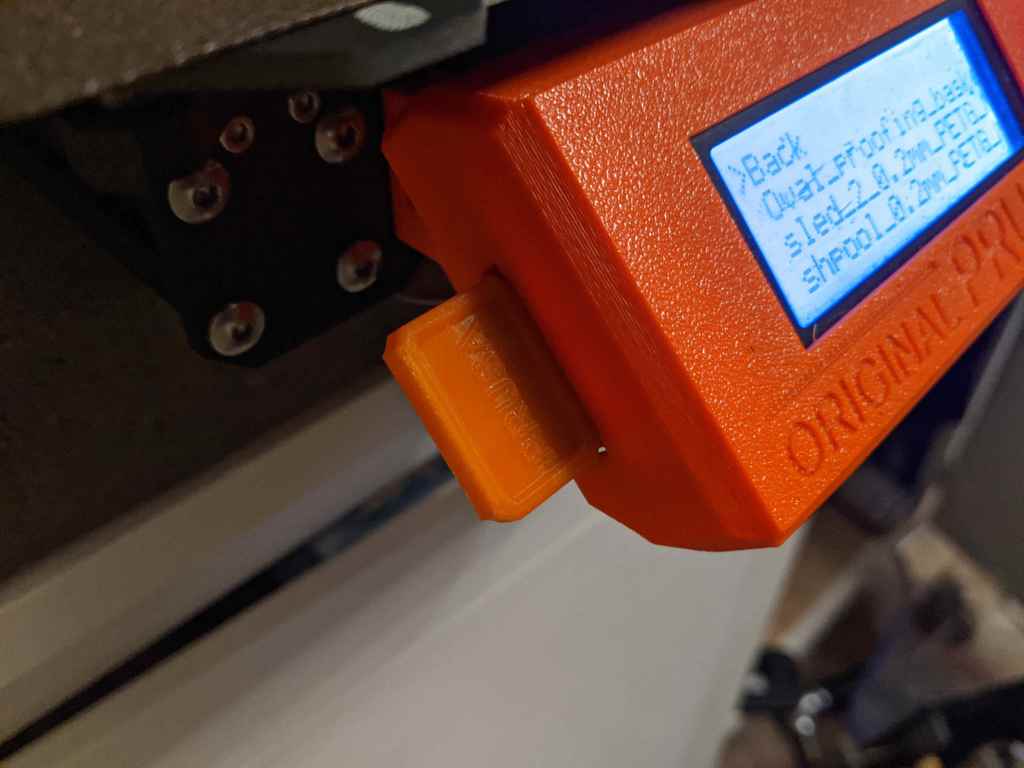 Prusa SD Card "Stopper" Fob by engineererrant | Download free STL model ...
