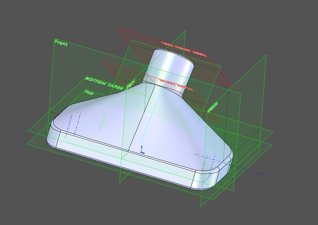 Vacuum Attachment by engineererrant | Download free STL model ...