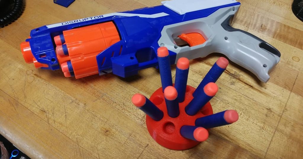 Nerf Dart Holder by engineererrant | Download free STL model ...