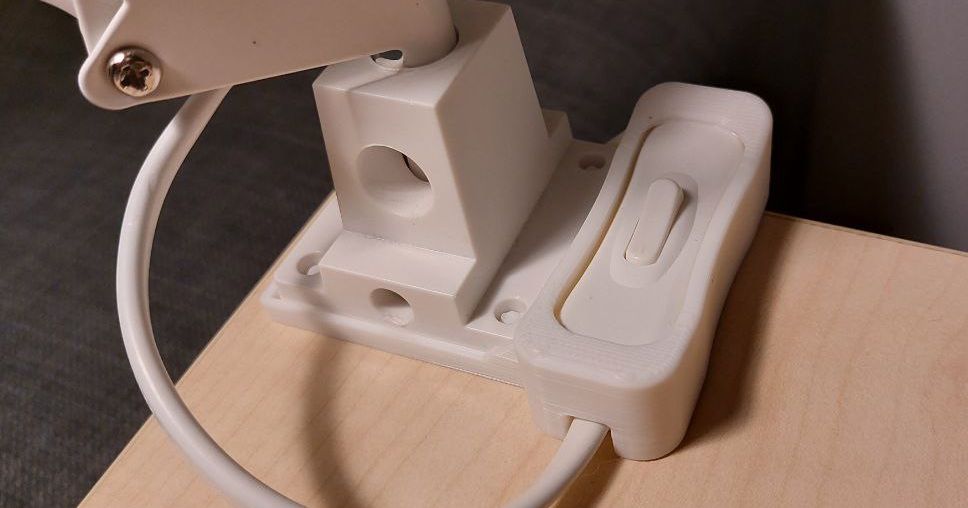 IKEA TERTIAL lamp switch bracket by Novator | Download free STL model ...