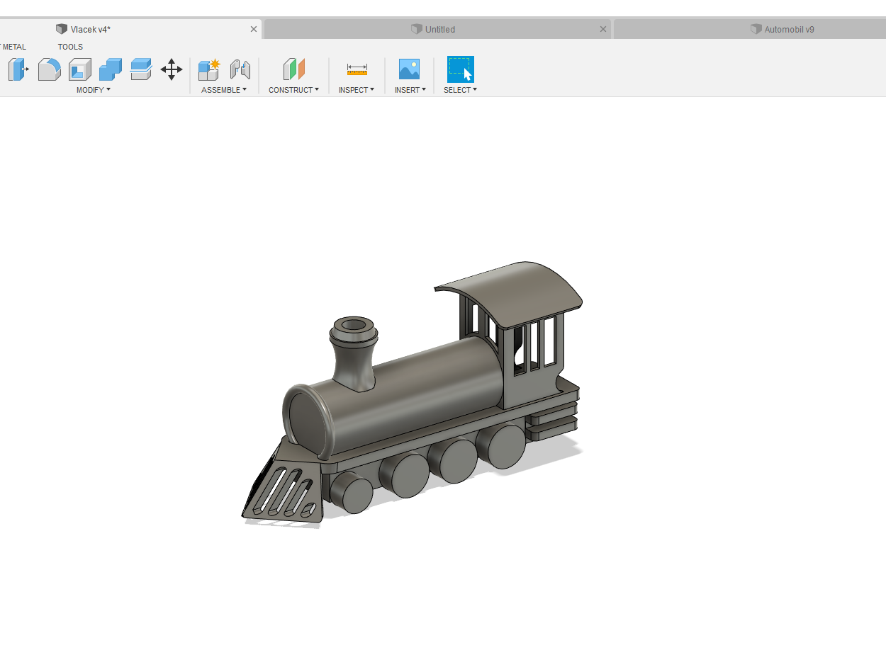 Train by PrusaLab | Download free STL model | Printables.com