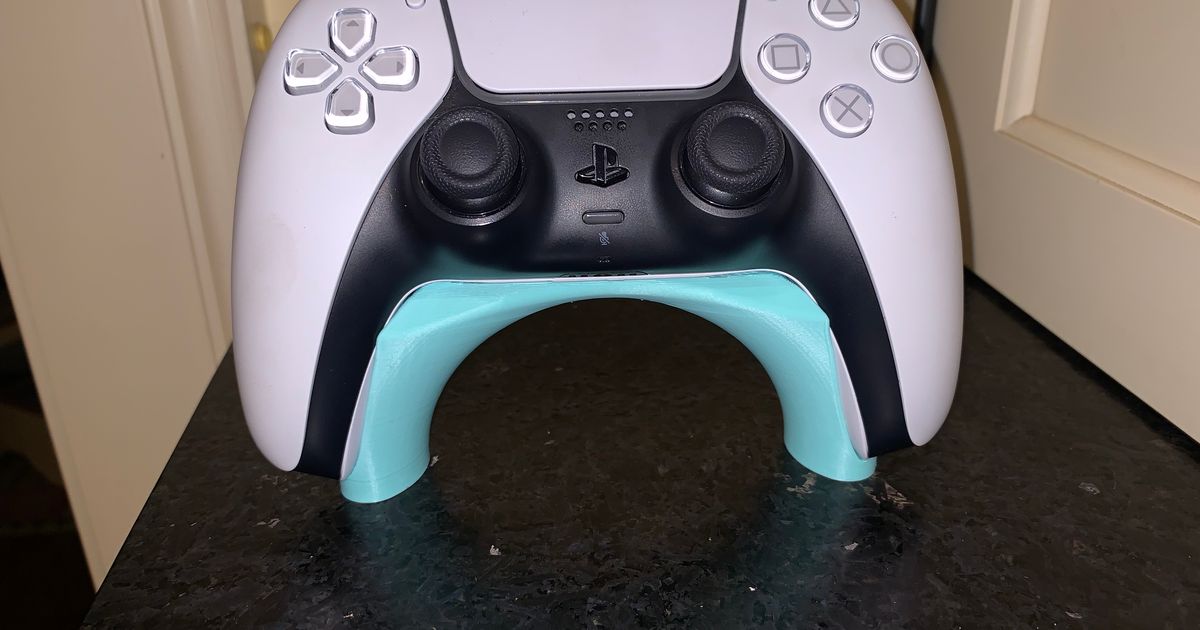 PS5 Controller Stand by Random Letter | Download free STL model ...