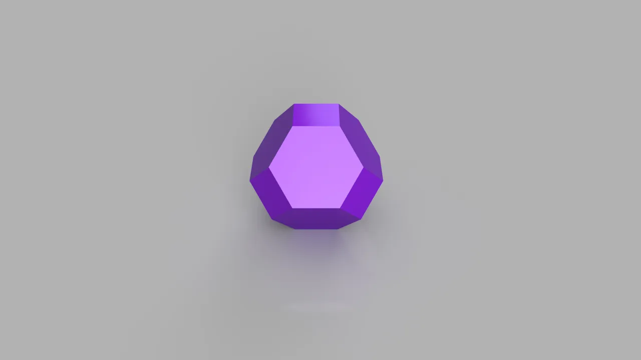 Truncated Octahedron by Titan3D | Download free STL model | Printables.com