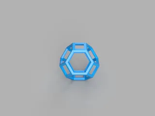 Truncated Octahedron by Titan3D | Download free STL model | Printables.com
