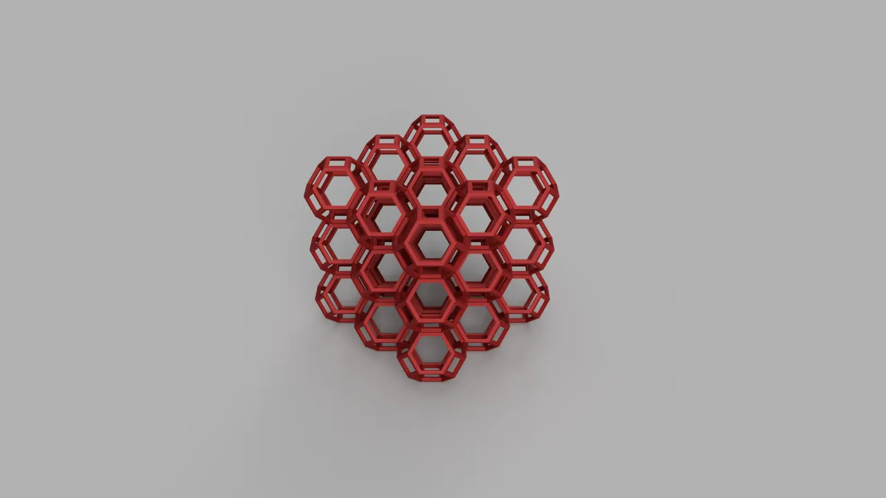 Truncated Octahedron by Titan3D | Download free STL model | Printables.com