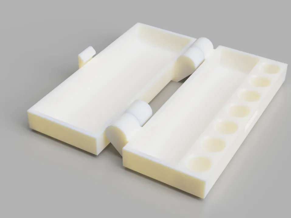 Syringe and Vials Case by grizzie17 | Download free STL model ...