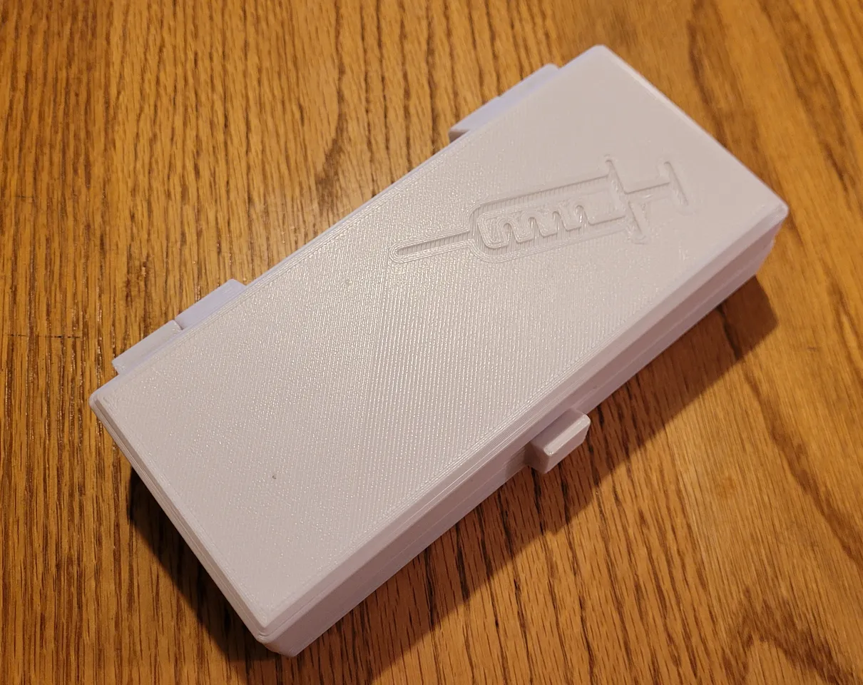 Syringe and Vials Case by grizzie17 | Download free STL model ...