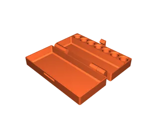 Syringe and Vials Case by grizzie17 | Download free STL model ...
