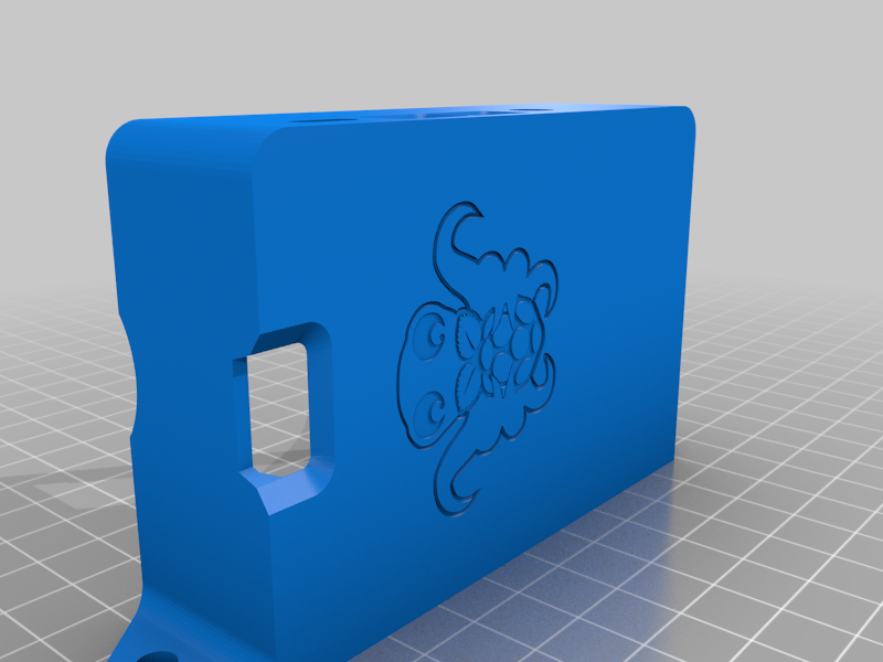 Octopi 4 Case Mount by AlmightyFireFly | Download free STL model ...