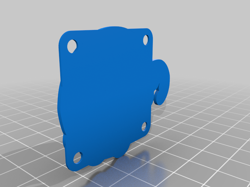 Octopi 4 Case Mount by AlmightyFireFly | Download free STL model ...