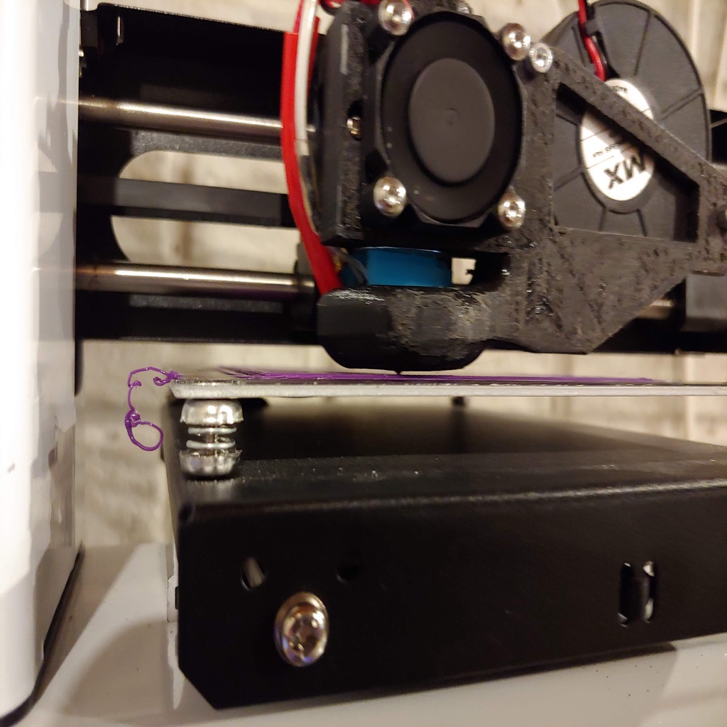 Monoprice Select Mini e3d v6 Fan Mount by AlmightyFireFly | Download ...