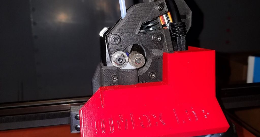 gMax Flexible Filament Guide by AlmightyFireFly | Download free STL ...