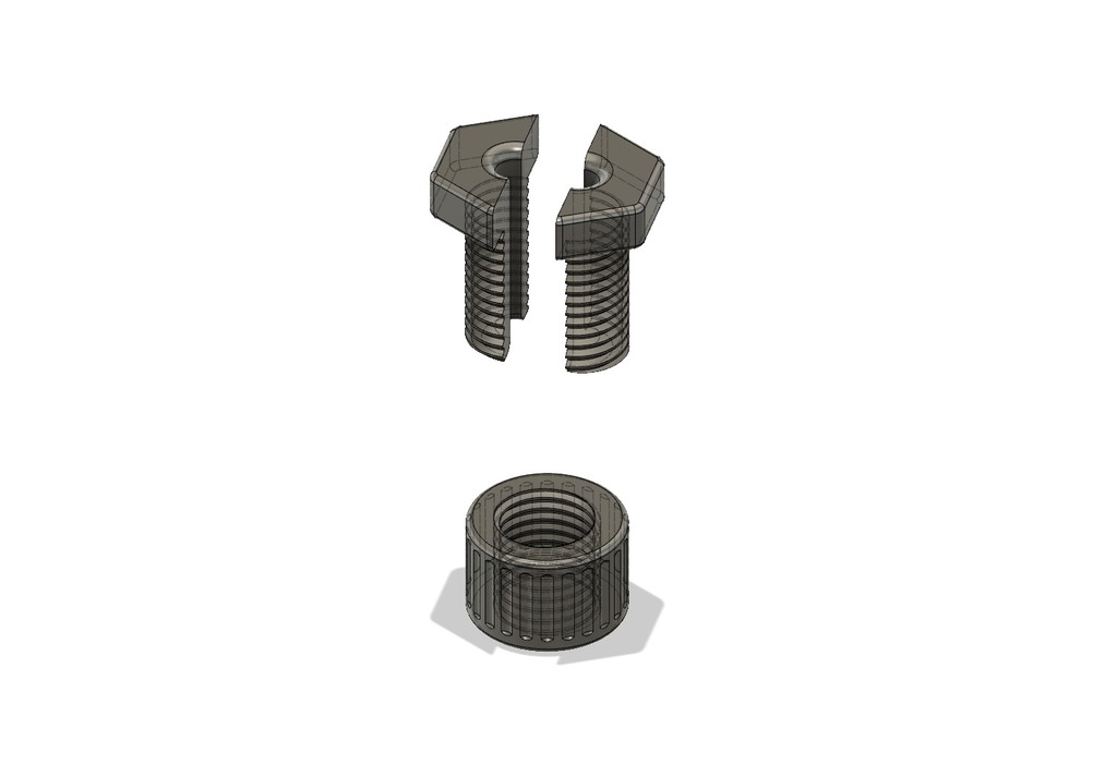 Split Cable Grommet By Almightyfirefly Download Free Stl Model