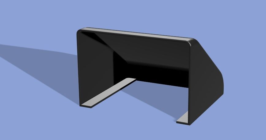Speaker Baffle Icom 7300 By Piney29887 Download Free Stl Model