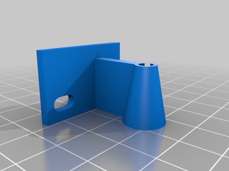anet a8 extruder filament guide by aRGiRob | Download free STL model ...