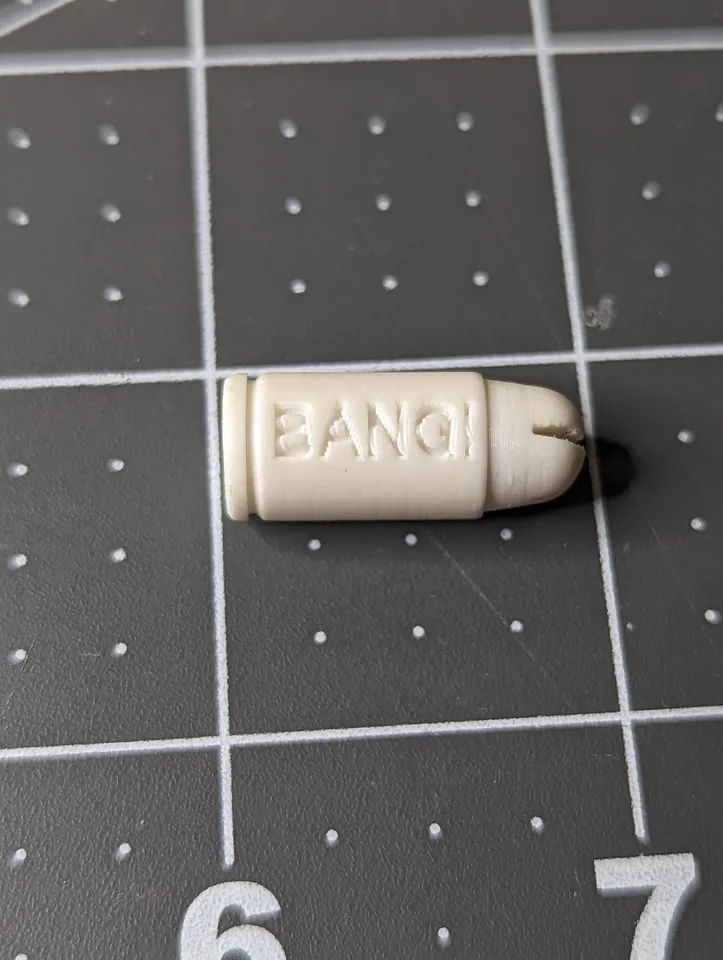 BANG! Bullet by Flook | Download free STL model | Printables.com