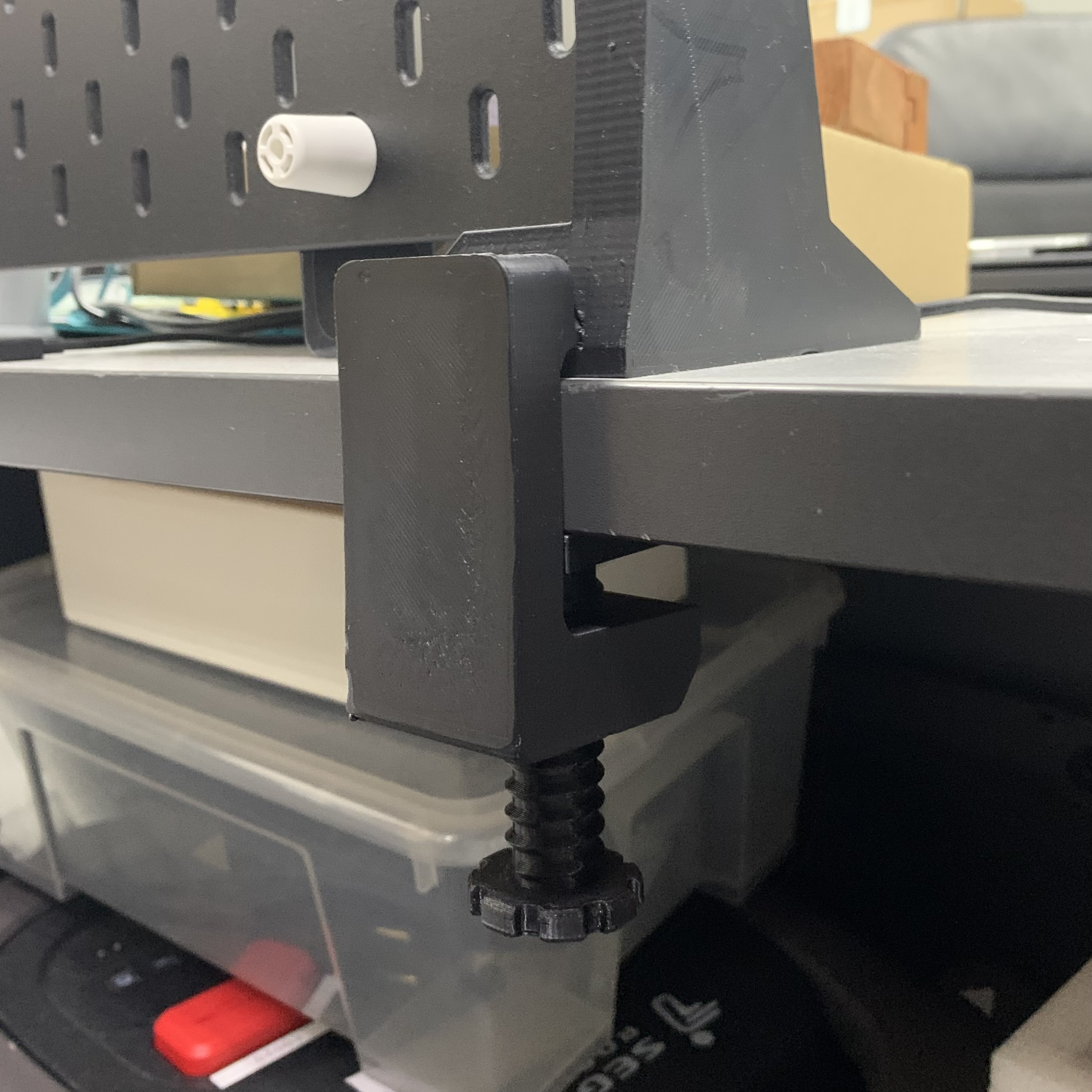 IKEA SKADIS Heavy Duty Clamp Stand by Daniel G | Download free STL ...