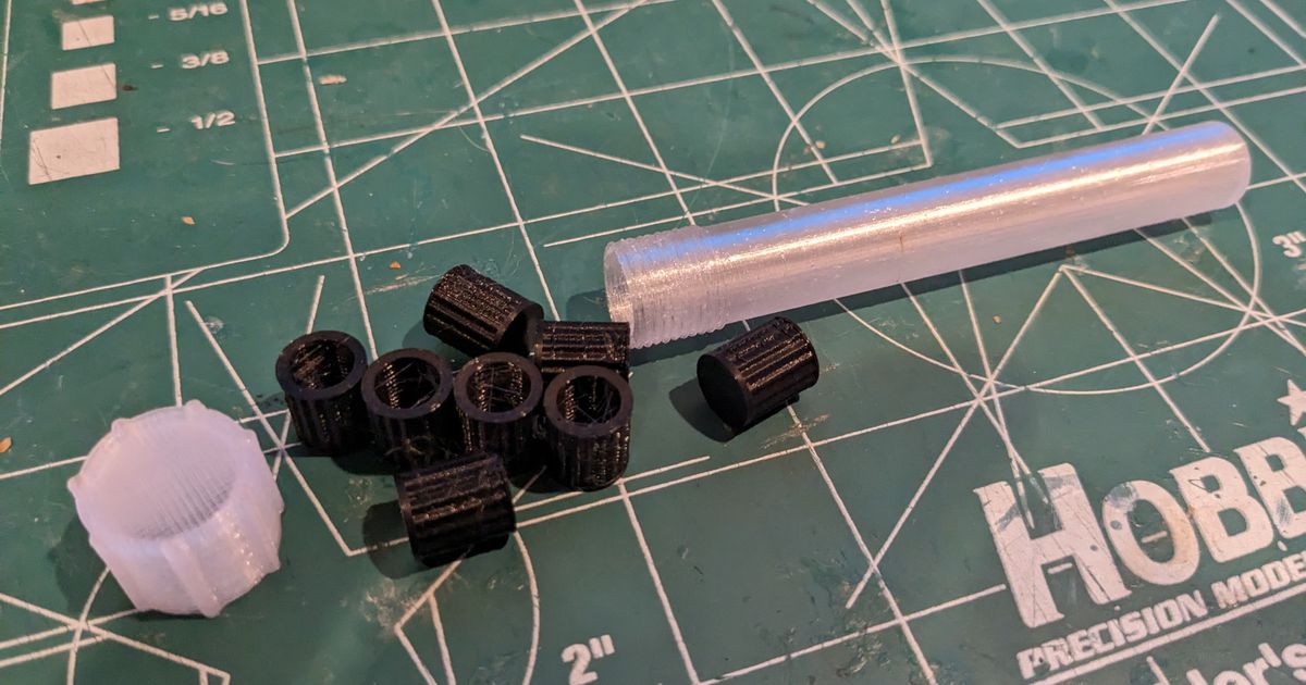 Tire Cap Container by chking | Download free STL model | Printables.com