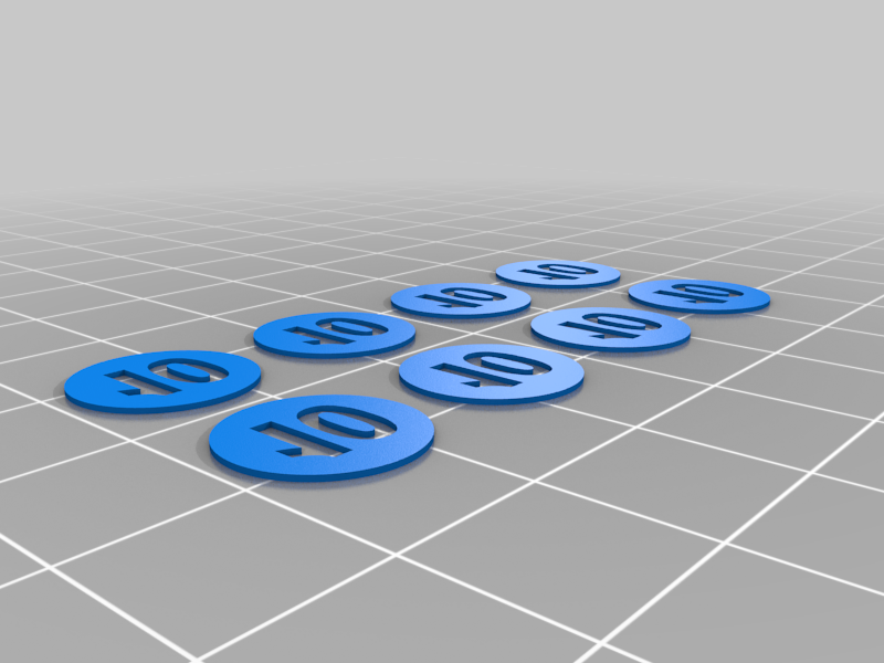 Pokemon TCG tokens and counters (two-tone for single extruder) by ...