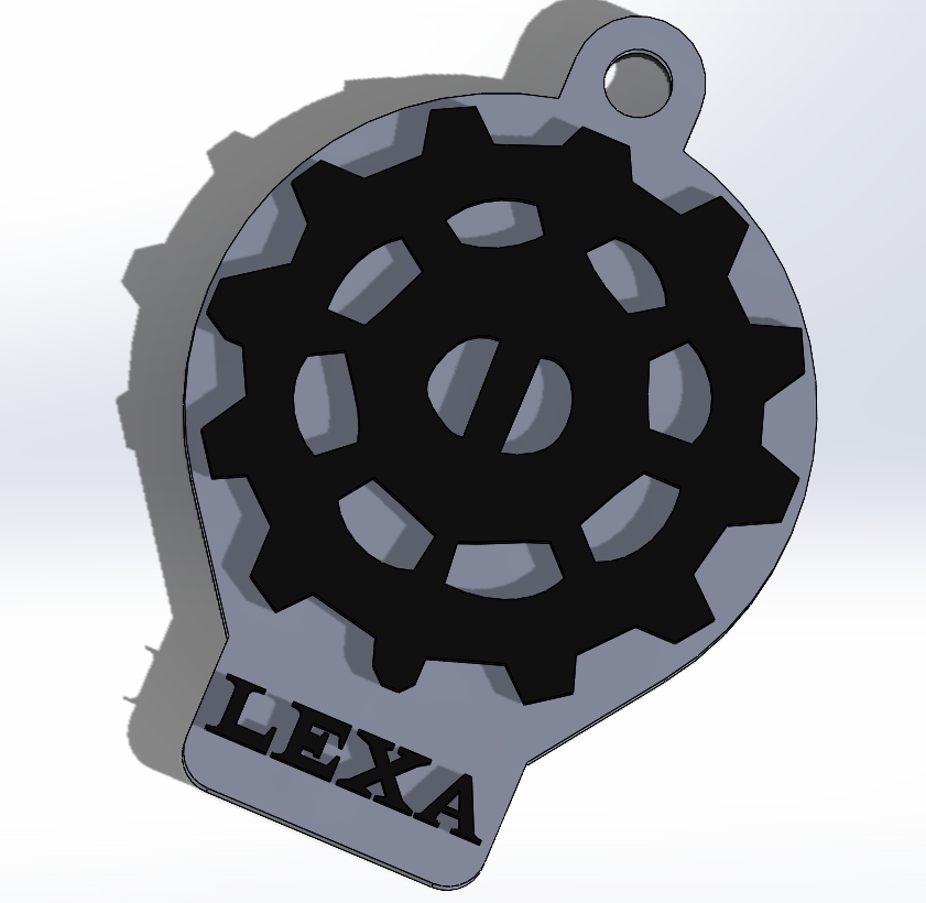 Lexa The 100 (Keychain / Llavero) by AlejandraR57 | Download free STL ...