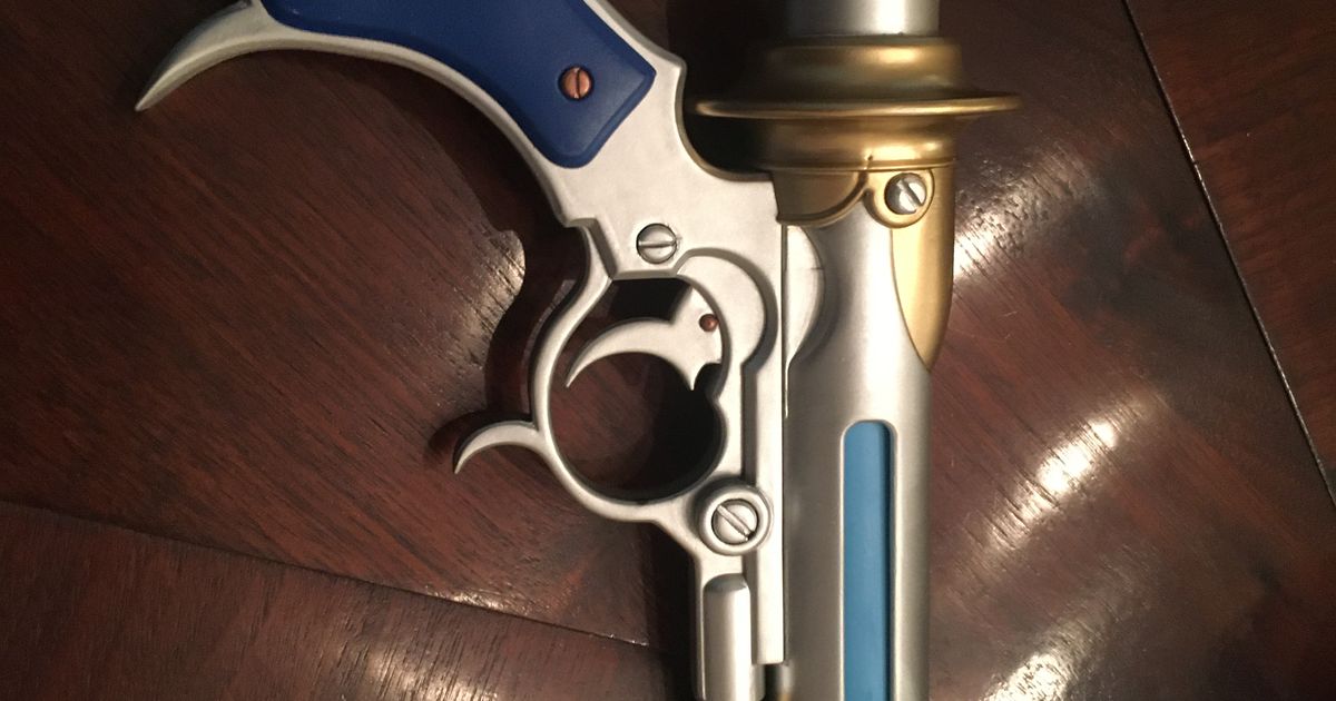 Blue Rose's Freezing Ice Gun by Velent | Download free STL model ...