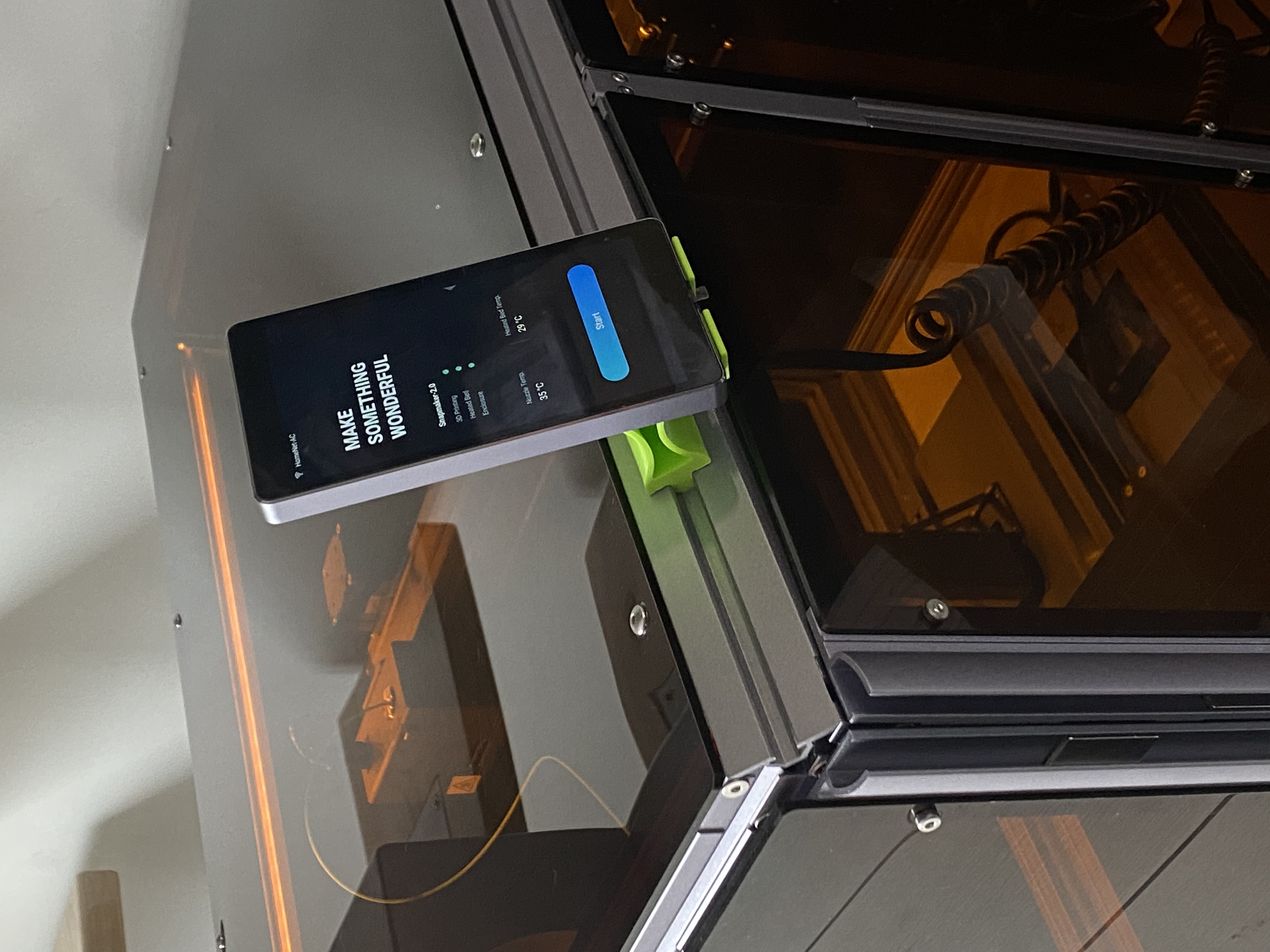 Snapmaker 2.0 screen magnetic mount for enclosure by Geddy | Download ...