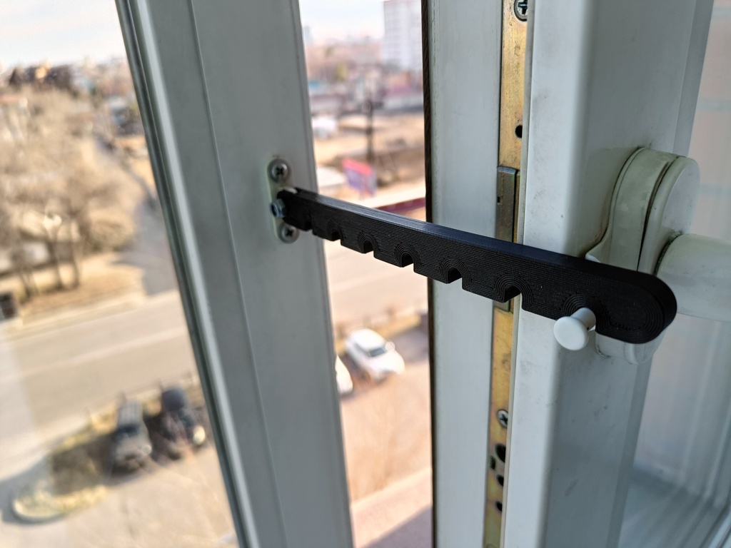Window Locker Arm by jbot | Download free STL model | Printables.com