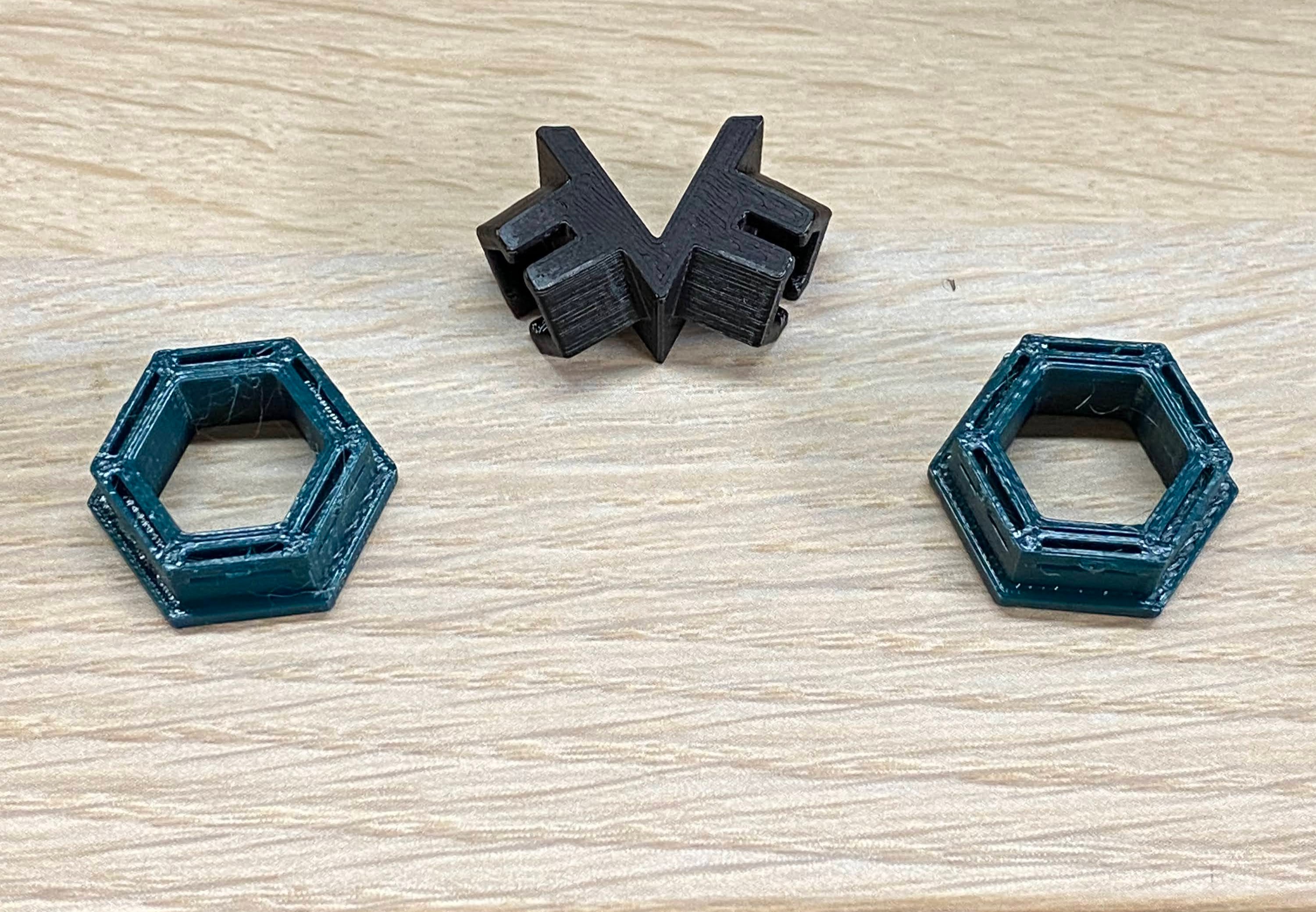 Honeycomb Wall Tri-Corner von SquareMesh | Kostenloses STL-Modell ...