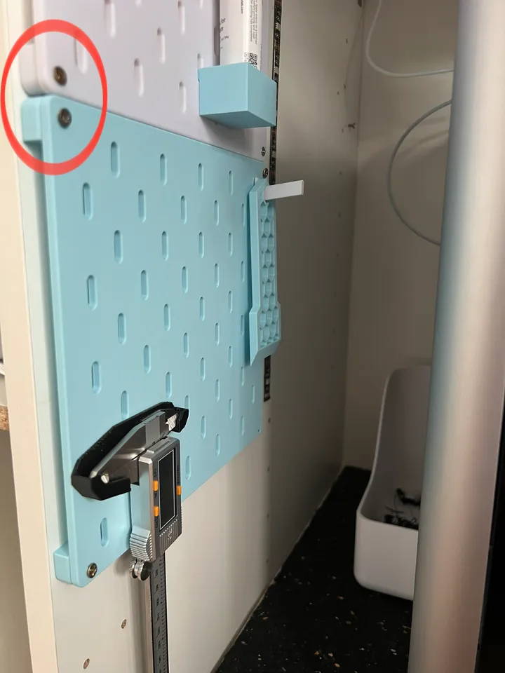 Skadis Distance Holder by Dominik Schreuder | Download free STL model | Printables.com