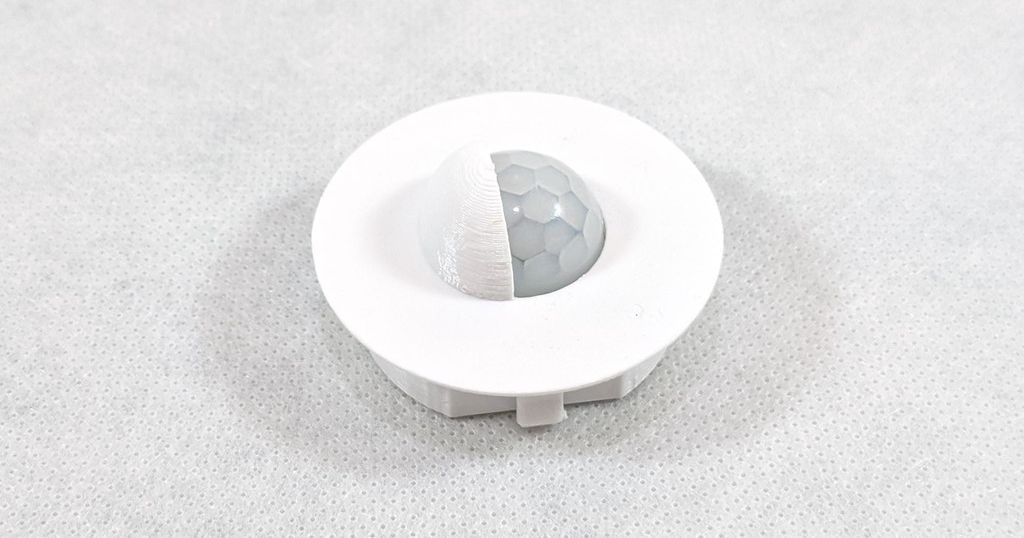 HC-SR501 PIR ceiling case by opentux | Download free STL model ...